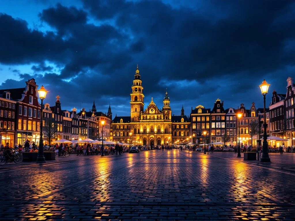 Is Dam Square worth visiting at night? - Amsterdamliebe