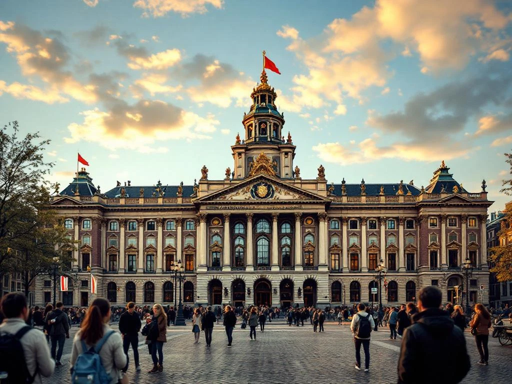 How do you visit the Royal Palace during your Amsterdam tour ...